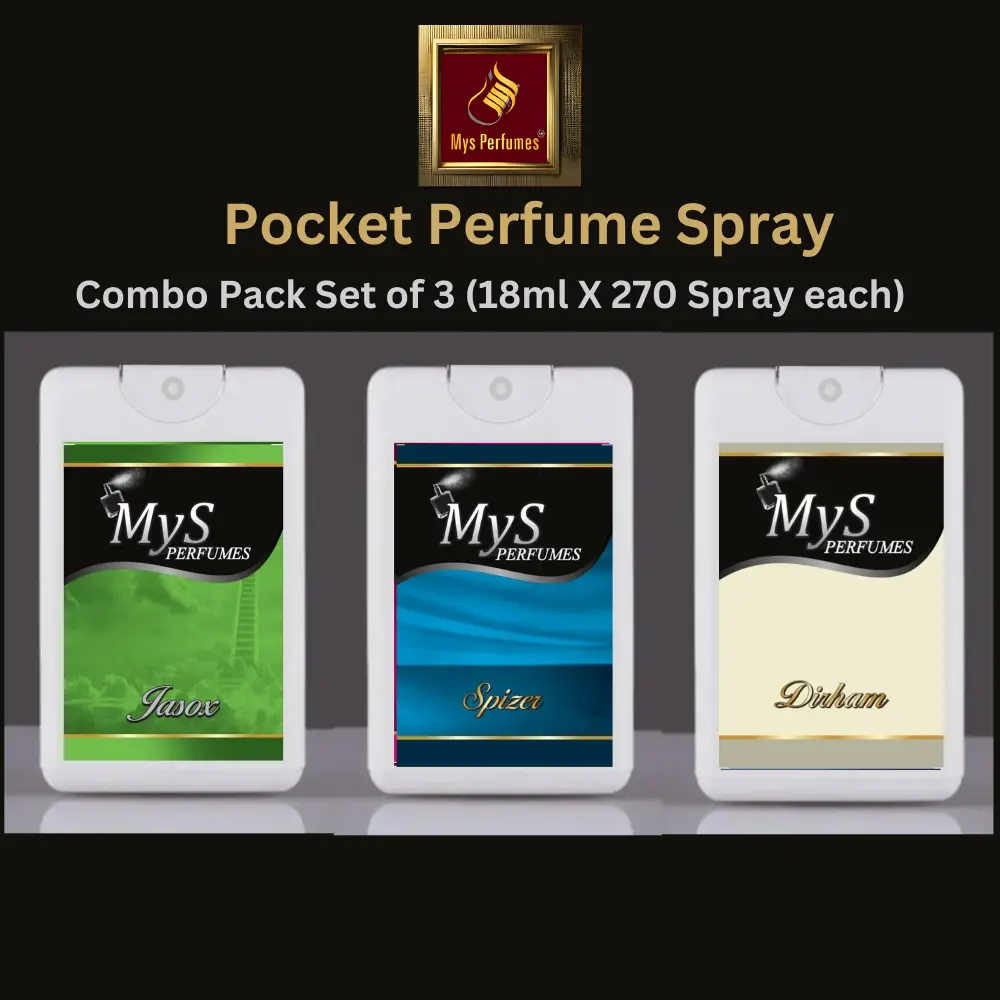 Pocket Perfume For Men Jasox Spizer Dirham Eau De Parfum